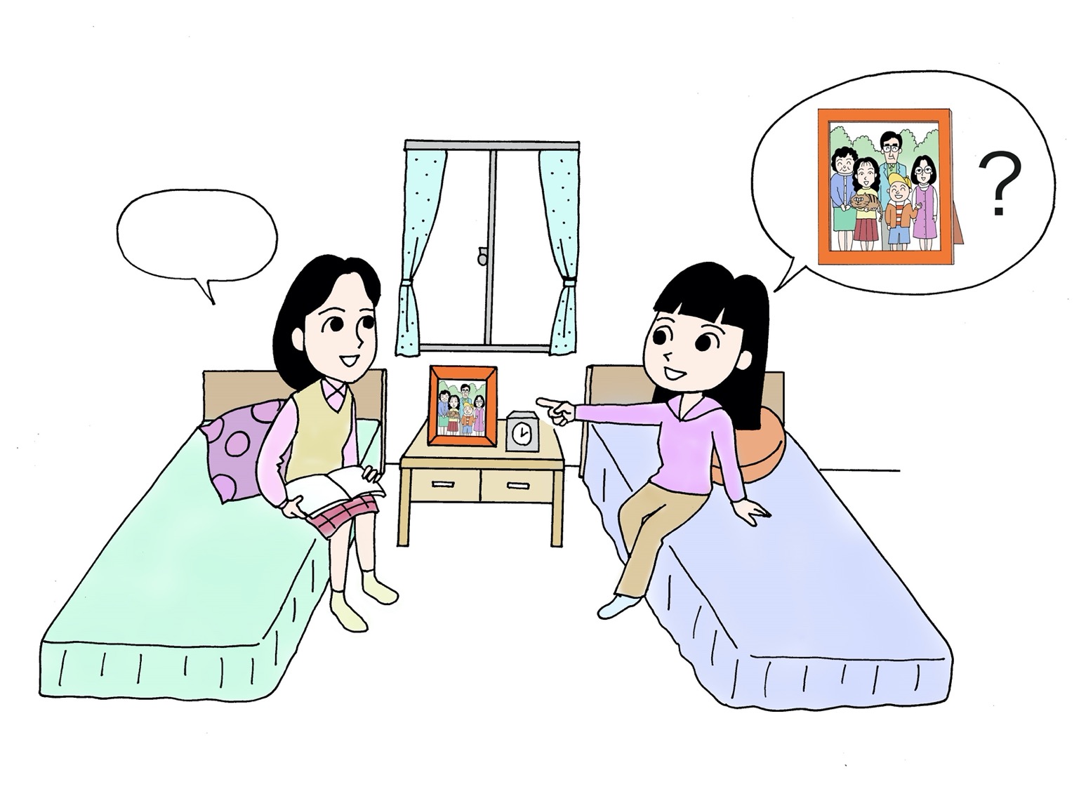 Genki Conversation Prompt Images for Japanese Language Courses